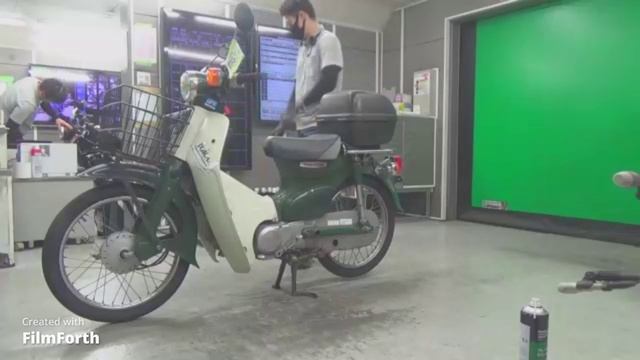 Minibike дорожный Honda C50 Super Cub рама AA01 питбайк скуретта мотокорзина мотокофр пробег 12 т.км