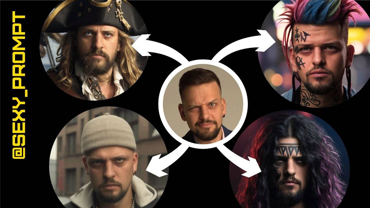 Генерируем Изображение с Вашим Лицом в Leonardo.ai Аватарка с ИИ Кир Витковский