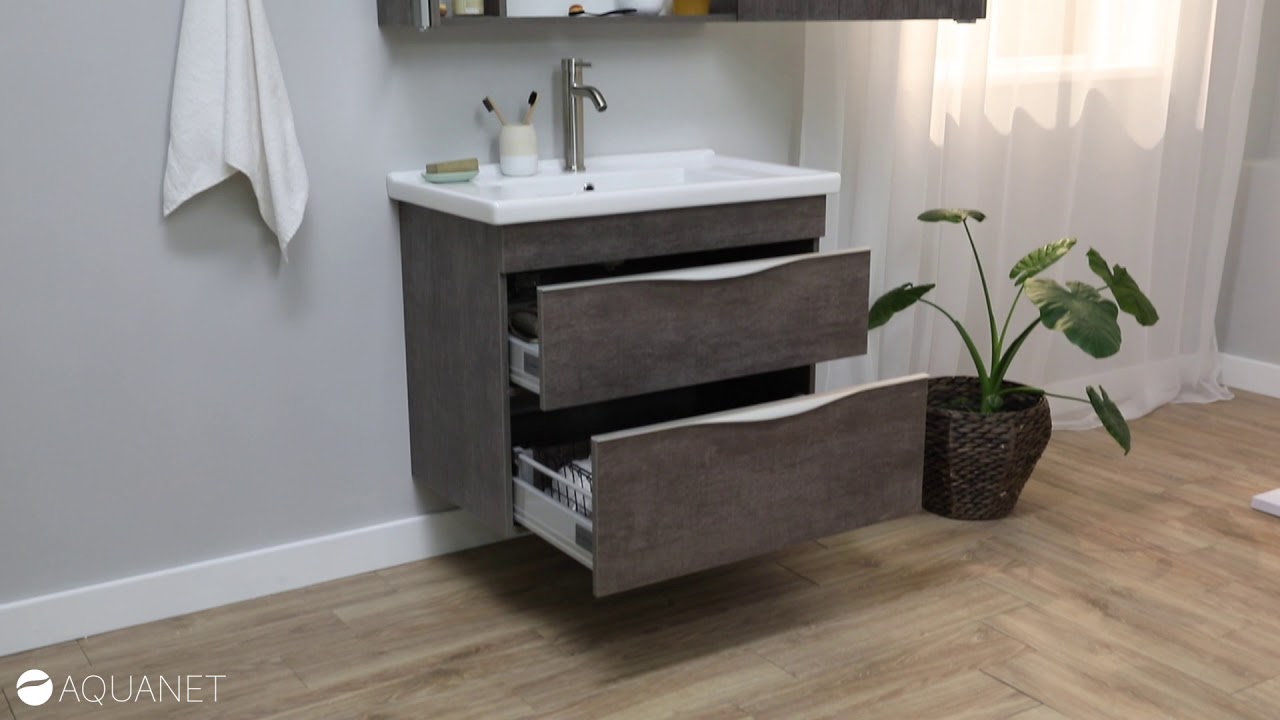 Мебель для ванной Aquanet Эвора 100 дуб антик