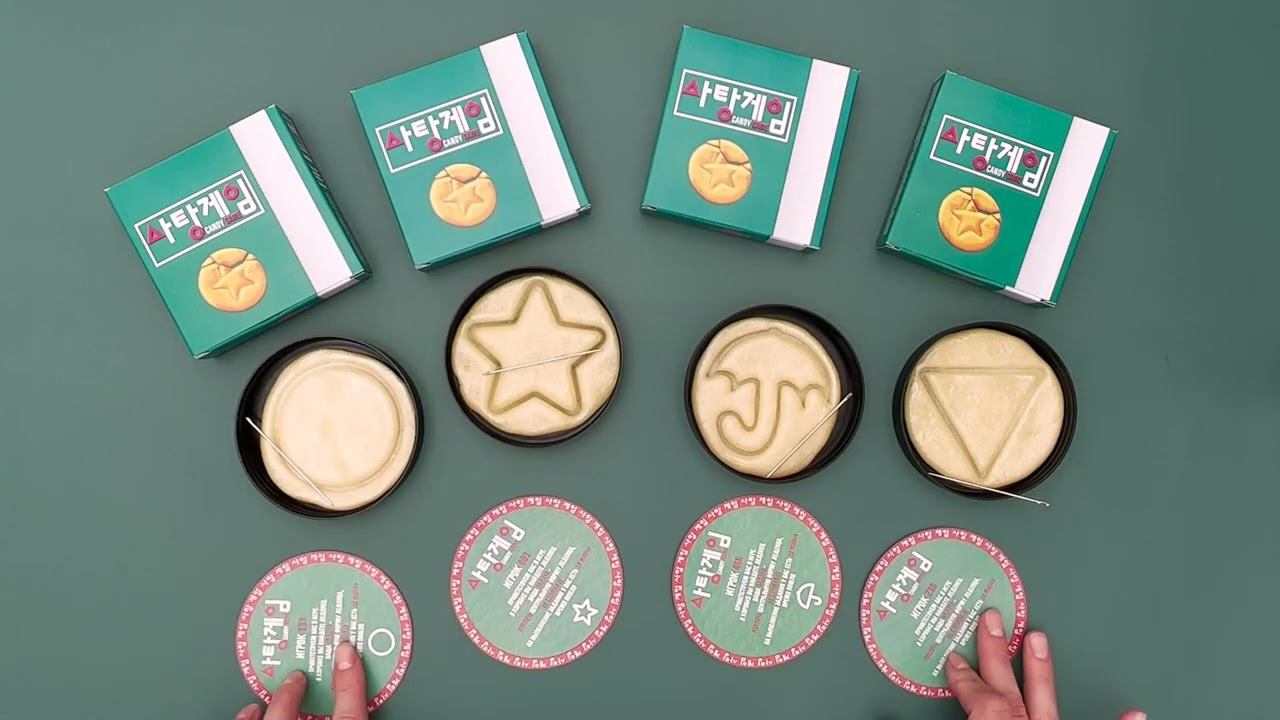 Видеообзор конфет, тариф "карточка под ключ Стандарт", по мотивам печенья из "Игры в кальмара"