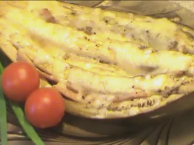 Баклажаны, запеченные в духовке. Диета Дюкана.