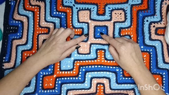 Подушка "Лабиринт". Шаг 1.