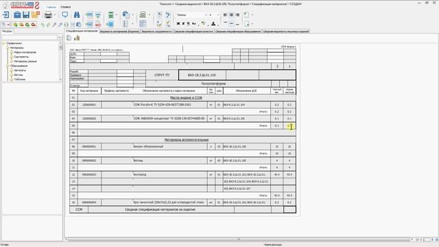 СПРУТ-ТП-Нормирование. Урок 14. Формирование сводных ведомостей