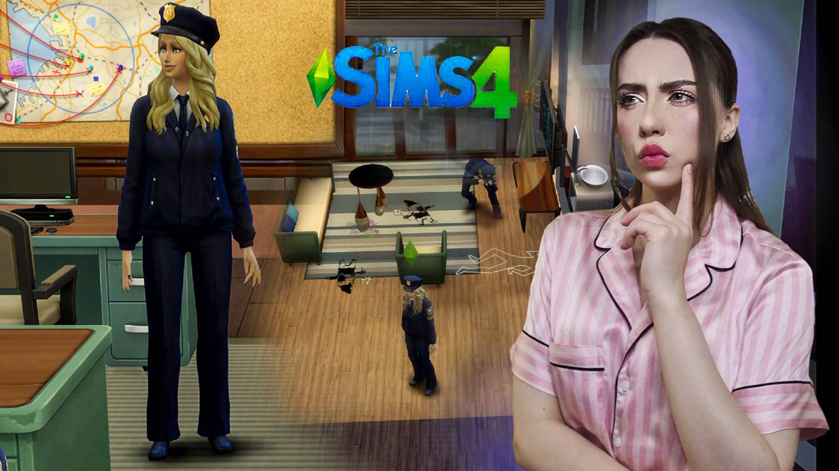 РАССЛЕДУЕМ ПРЕСТУПЛЕНИЕ в СИМС 4! ➤ The Sims 4