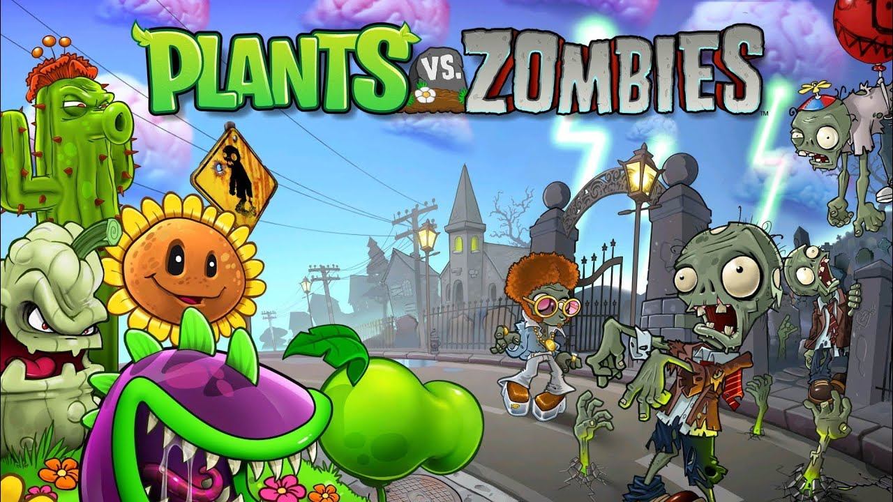 УНИЧТОЖАЮ ЗОМБИ В СВОЕМ ОГОРОДЕ - Plants vs Zombies [Прохождение#1]