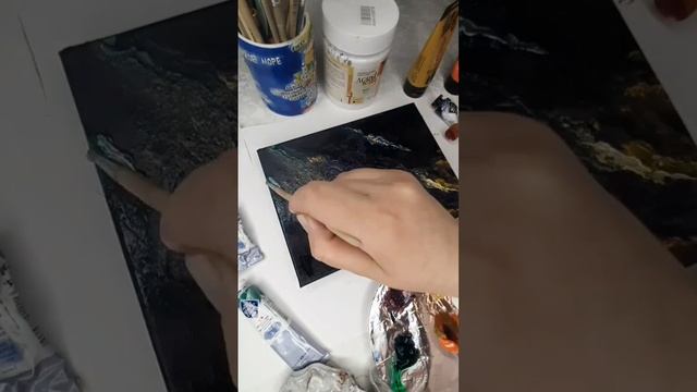 интерьерная картина акрилом