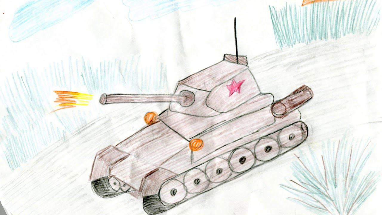 Дети рисуют Победу