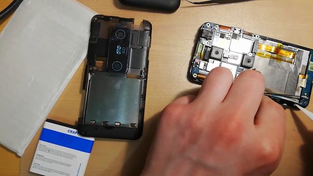 Сборка htc evo 3d из компонентов купленных на aliexpress и снятых с  неисправного устройства
