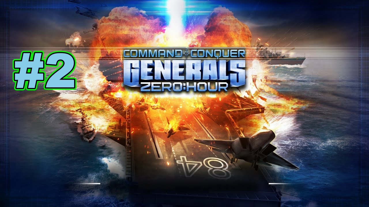 ▶Command and Conquer: Generals - Zero Hour. Поединок: Генерал Тоунс против Генерал Грейнджер. #2