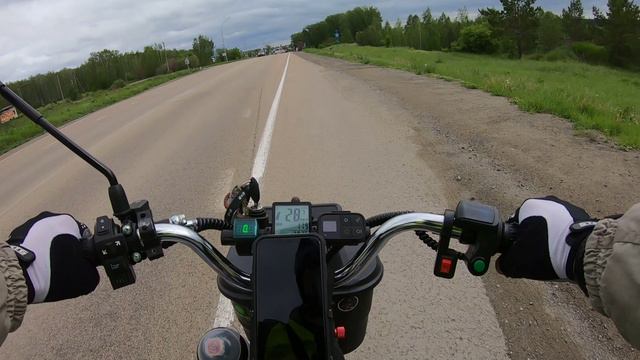 Поездка на электровелосипеде в Шадринск из Екатеринбурга 2024 часть 8