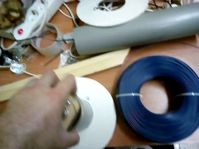 Самодельная катушка для пластика, часть 1 из 3