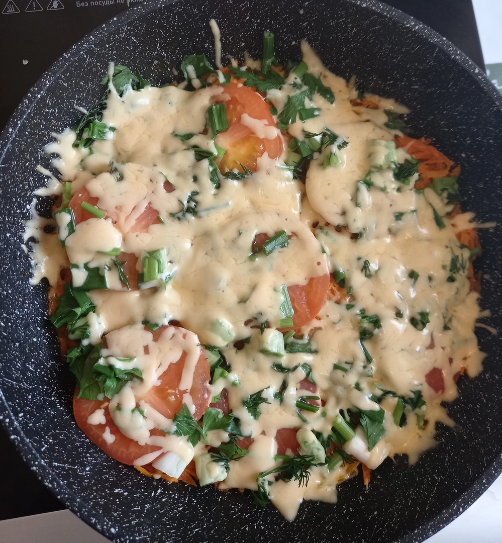 ветчина с яишницей