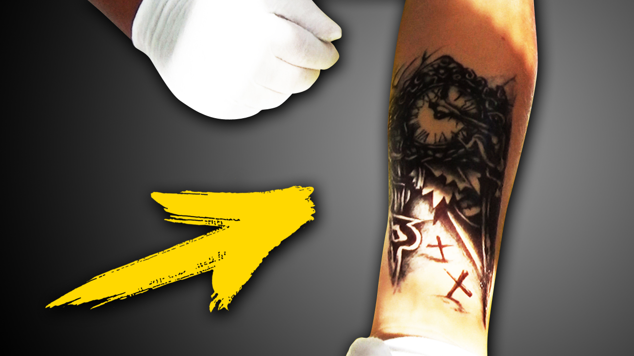 beam сделал ТАТУ... Правда временную)))