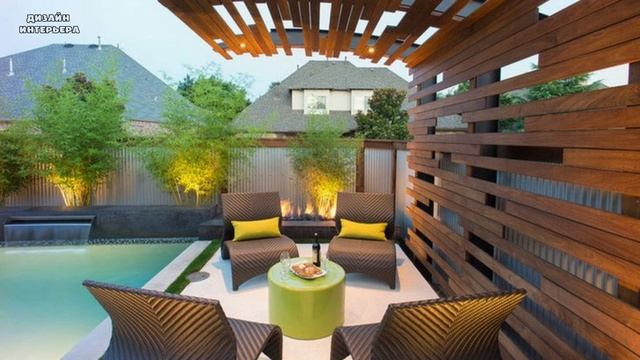 Беседка в стиле лофт #6