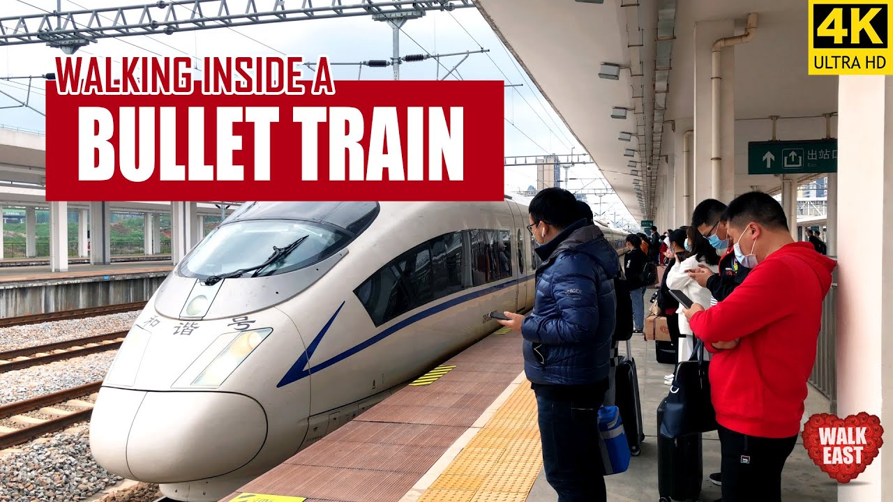 Внутри сверхскоростного поезда | Китай после кризиса COVID |高铁