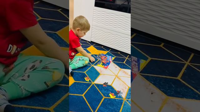 Самостоятельная сборка пазла )