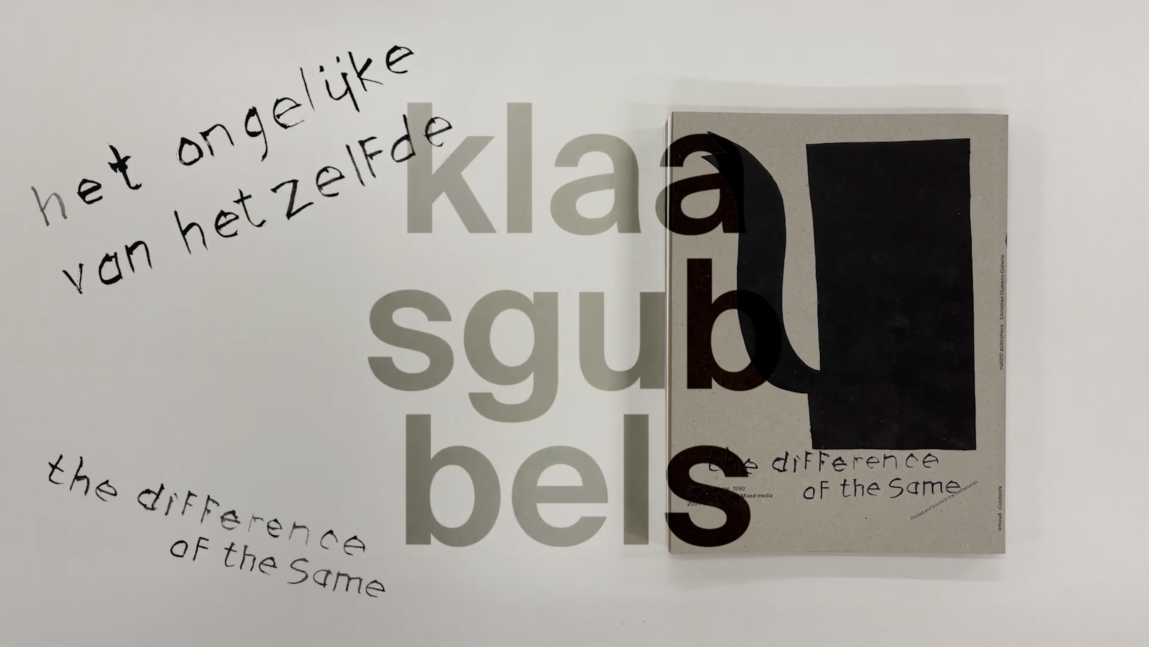 The Difference of the Same. Самые красивые книги Нидерландов 2023