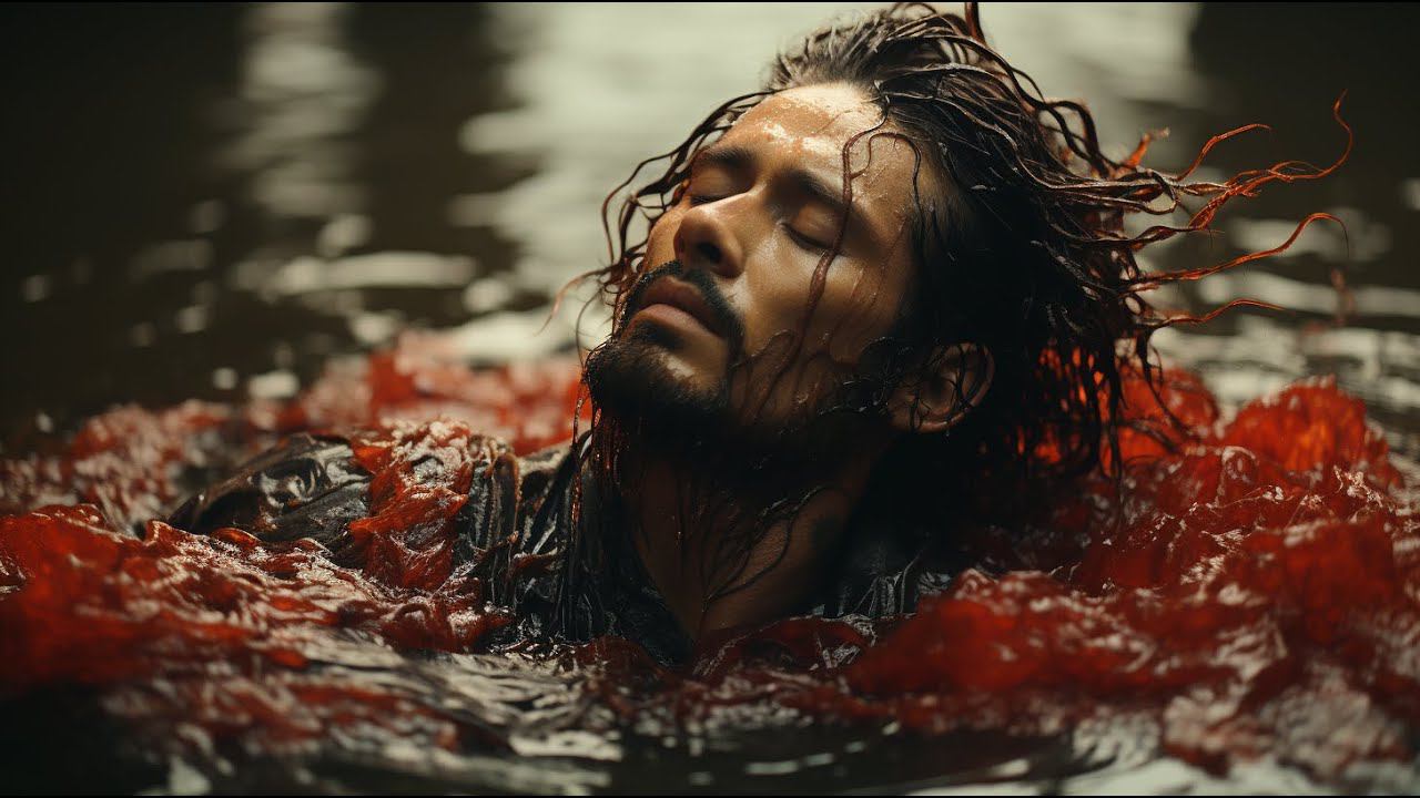 Король и Шут - Утопленник нарисованный Нейросетью.