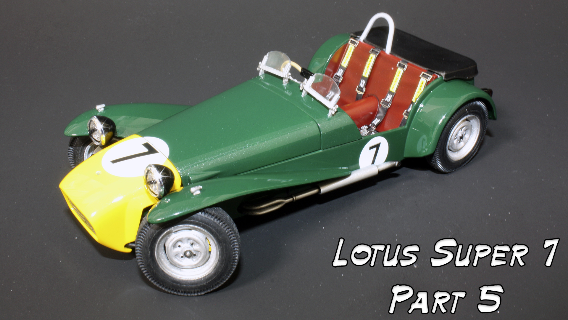 Сборка Lotus Super 7 часть 5