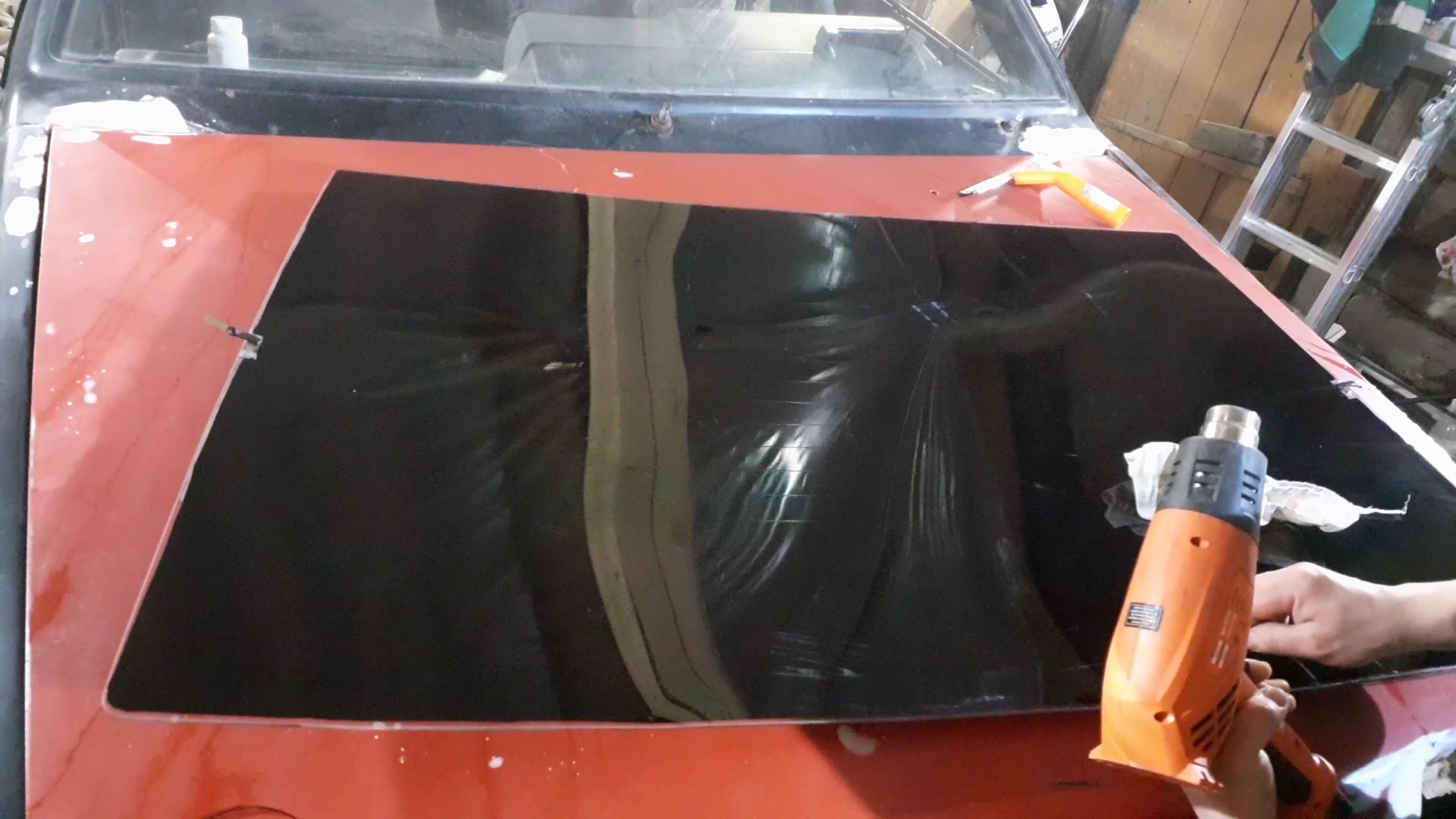 как затонировать авто в домашних условиях своими руками.