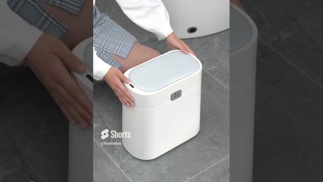 Cенсорное мусорное ведро JAH 533, 7л (серебряный) Foodatlas