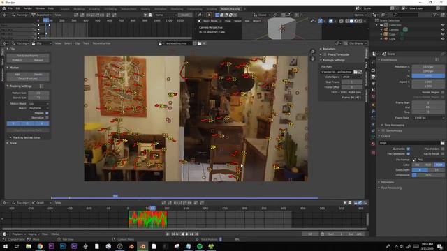 Blender Motion Tracking - Room Transformation!