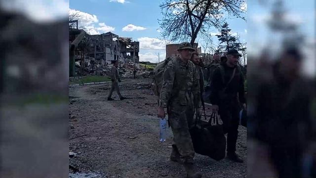 Сдача оружия ВФУ на Азовстали