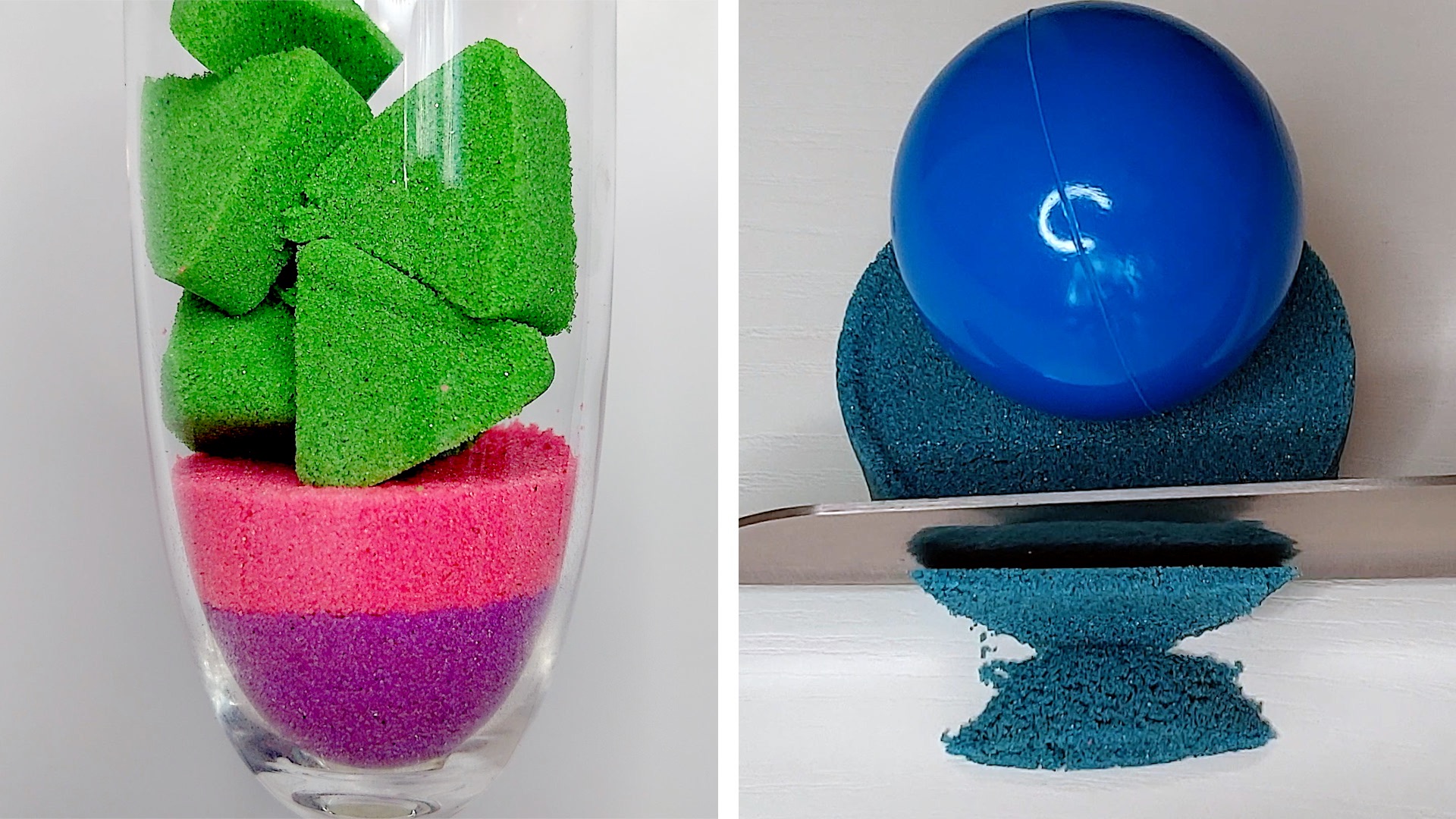 Залипательный АСМР с кинетическим песком / ASMR релакс, выпуск 15