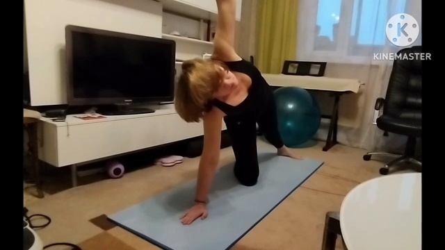 Растяжение мышц спины. Свобода движениям. Гибкость.