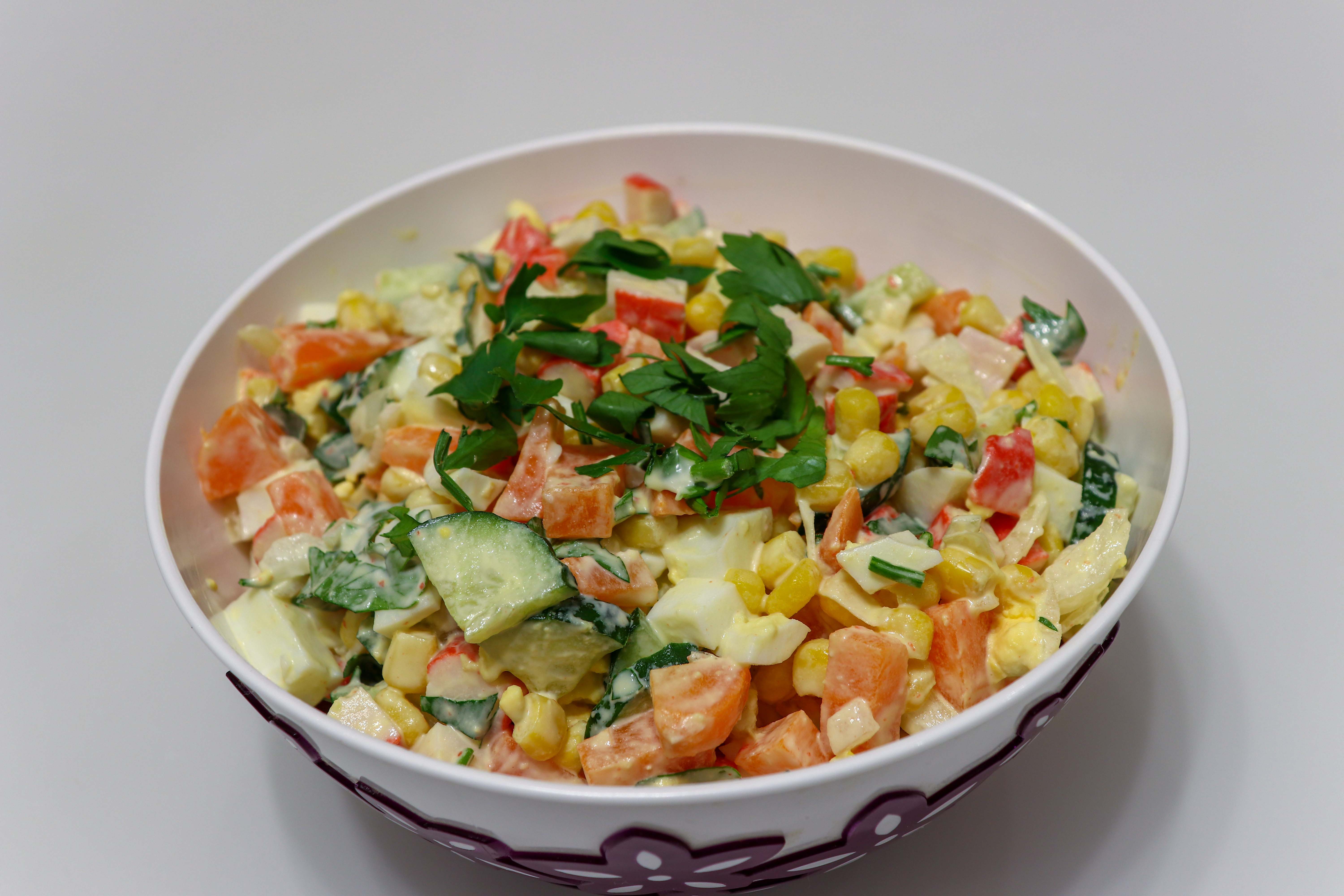 Салат из крабовых палочек