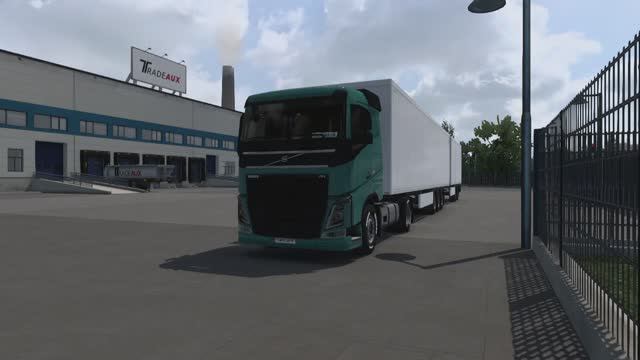 ETS2 хорошо выспался и в рейс