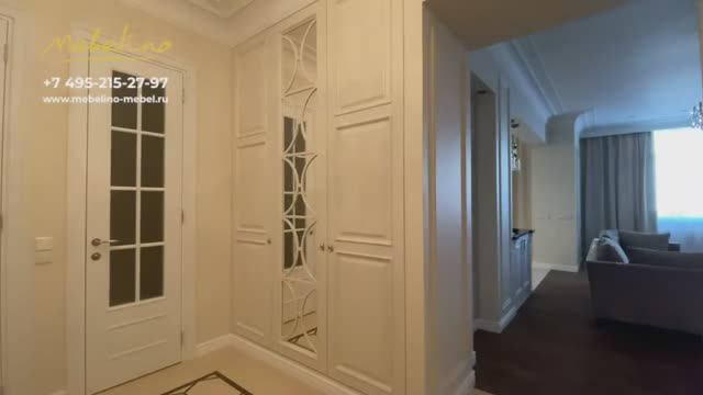 Распашные шкафы из МДФ эмали