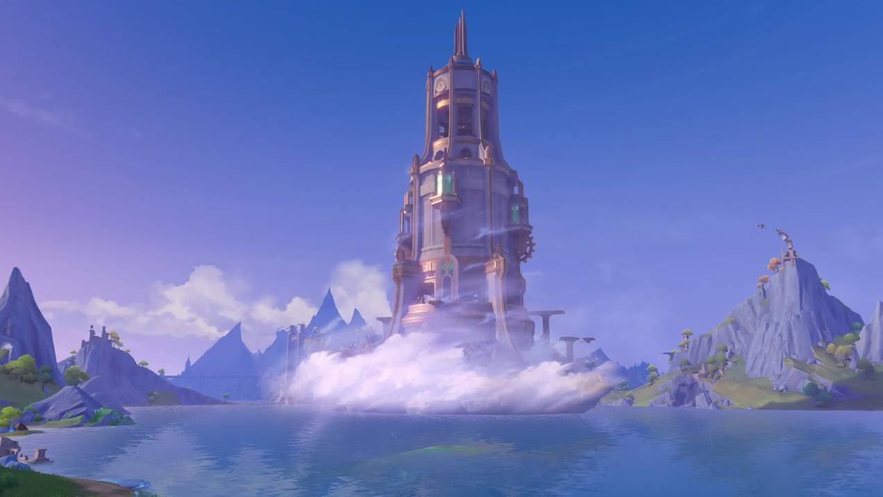 Фонтейн. Морт. Часть 10. Закрытая разрушенная башня