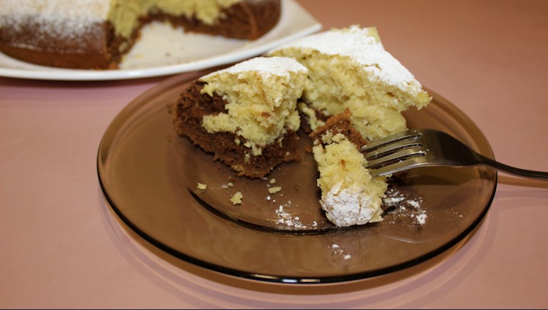 Быстрый шоколадно-кокосовый пирог. Вкусно и оригинально!