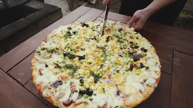 ПИЦЦА в ТАНДЫРЕ из кирпича!