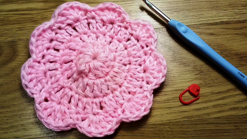 Вязание КРЮЧКОМ. Уроки для начинающих. Простая Салфетка или Подставка под горячее