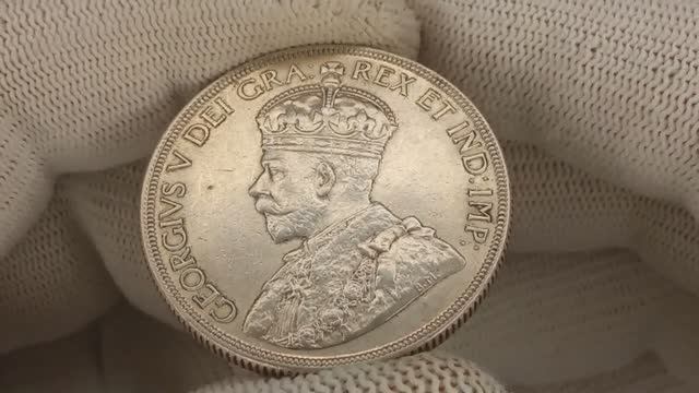 Канада 1 доллар, 1936 года.