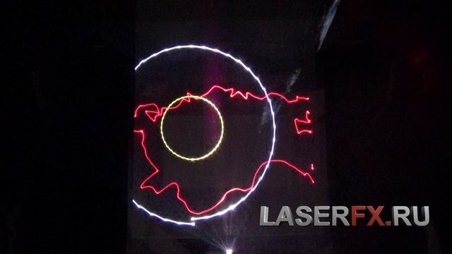 Лазерное шоу Айкидо Торнадо 2016 РГУФК