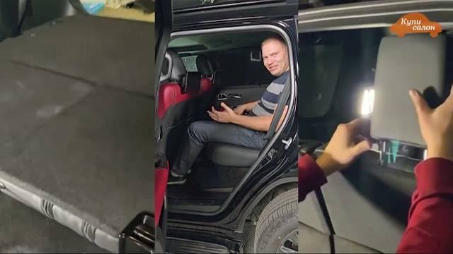 TOYOTA LAND CRUISER 300 | перестановка третьего ряда сидений от BMW 7 G30