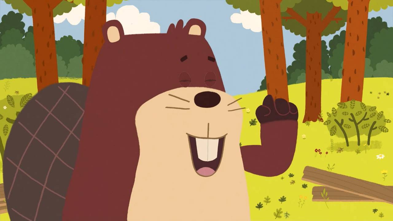 Мишо и Робин, 1 сезон,  3 серия. Лодка для бобра