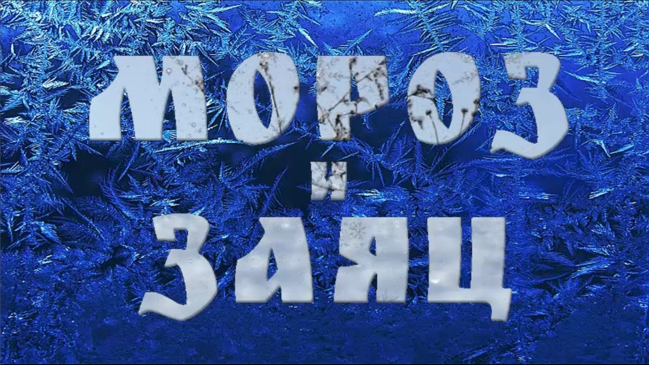 Аудиосказка - Мороз и заяц