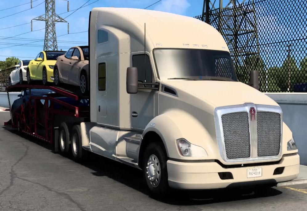 №4 American Truck Simulator Галвестон - Тайлер