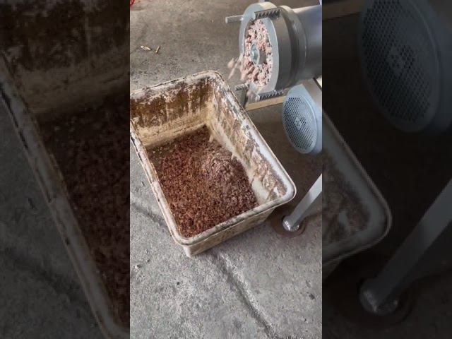 Дробилка говяжьих костей мясорубка шредер измельчитель MS180