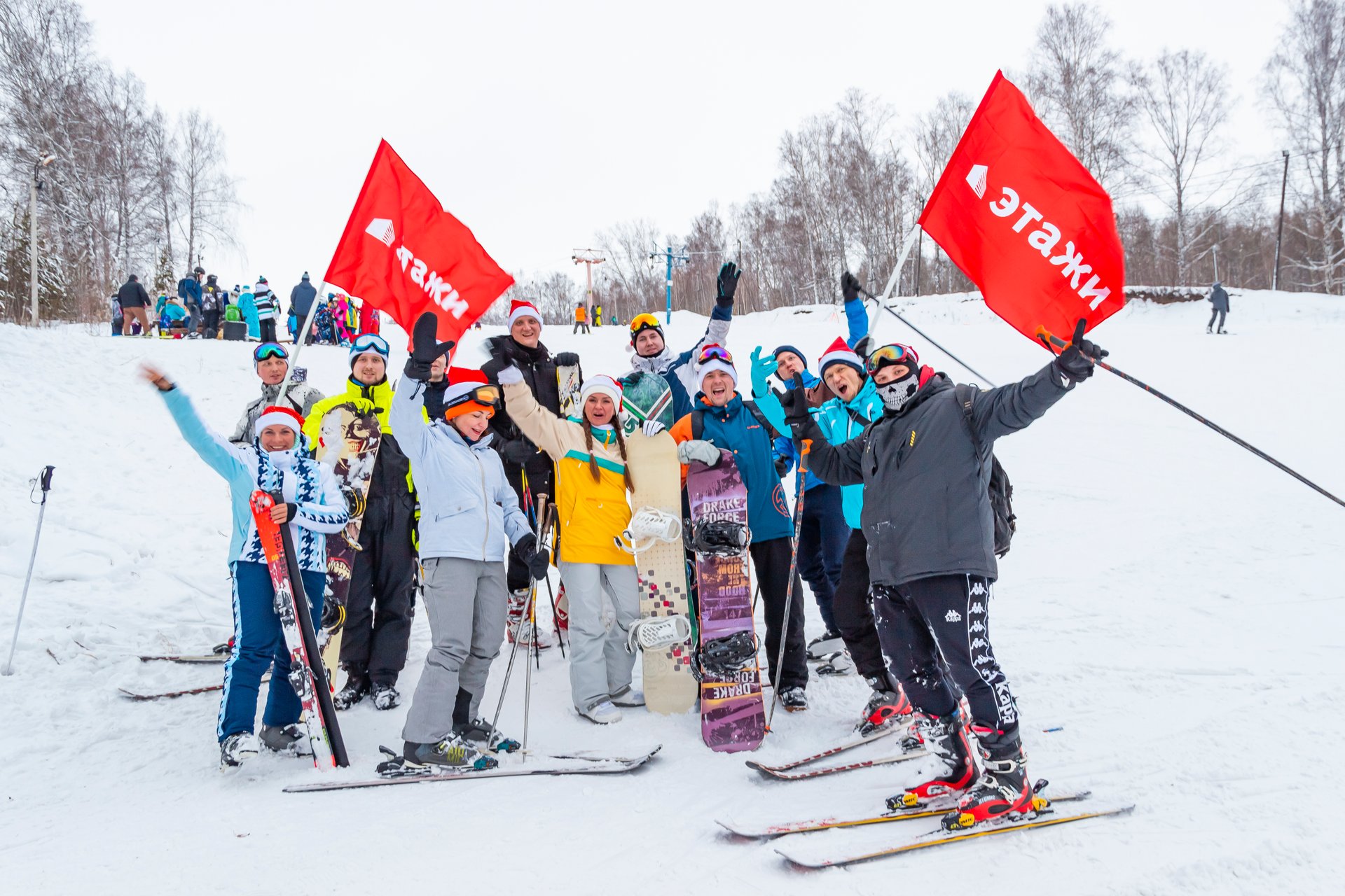 Этажи врываются в Новый год!