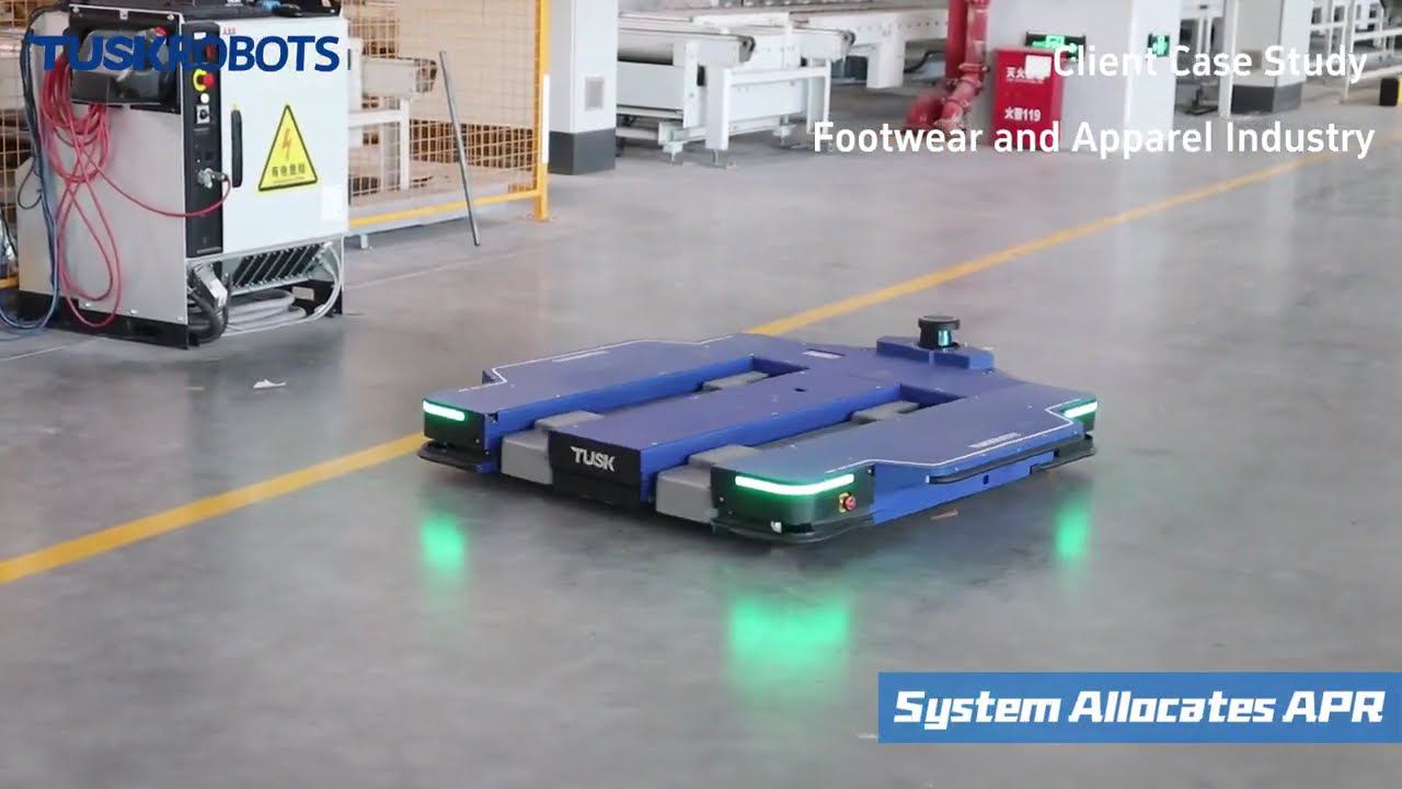 AMR Robots in Footwear and Apparel Manufacturing