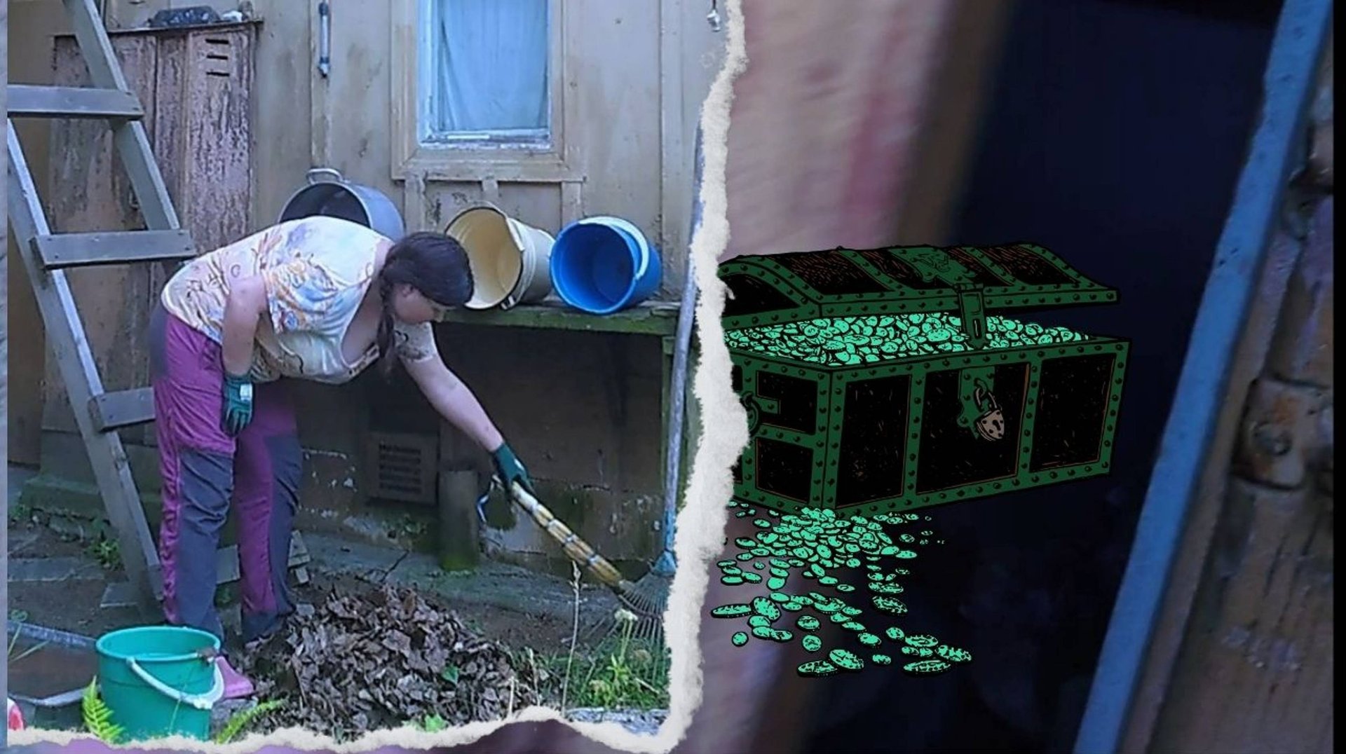 Поиск сокровищ продолжается или мотивация на уборку