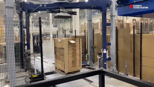 Паллет-пресс KCK и обмотчик Robopac Helix 4 2