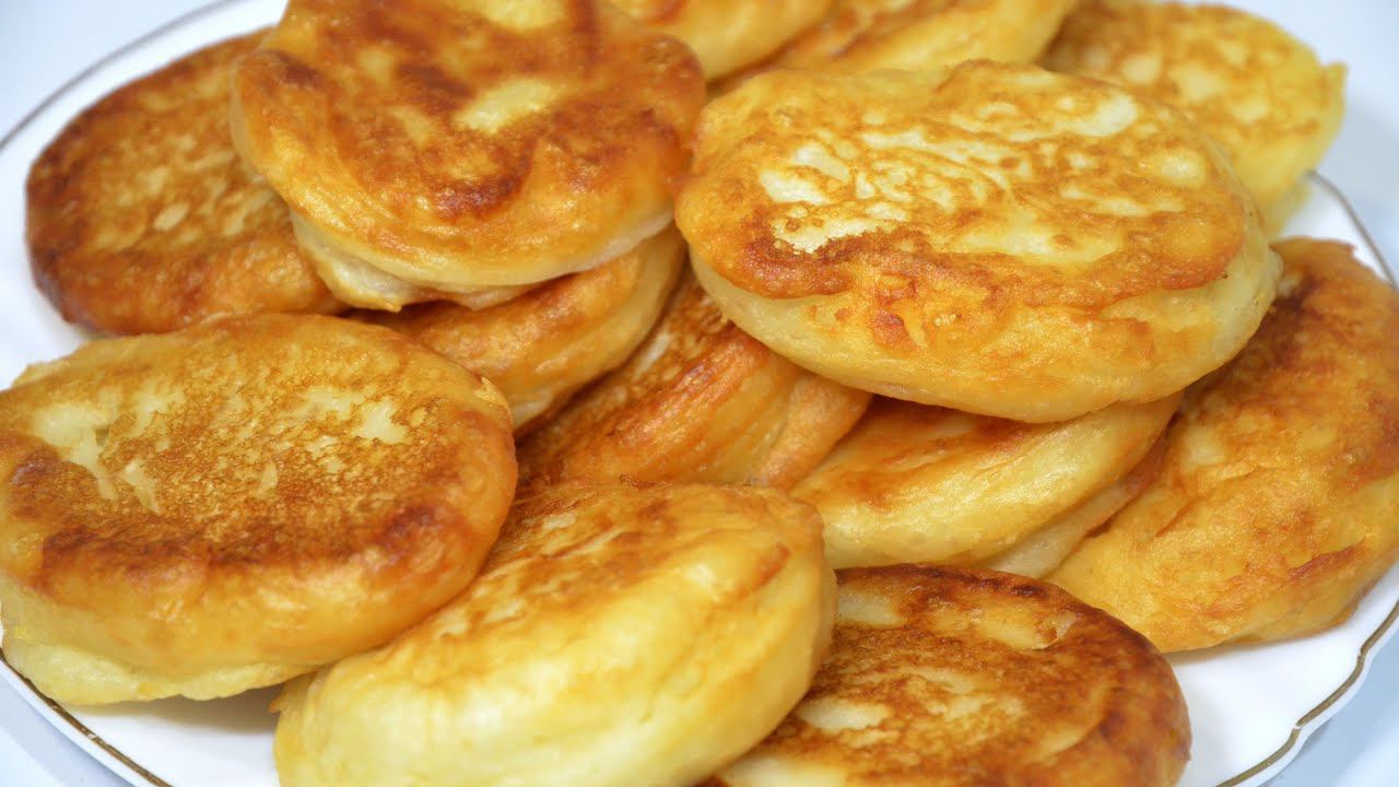 Пышные оладьи как пух! Простой рецепт приготовления пышных оладьев.