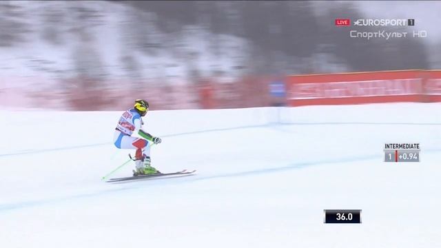 Горные лыжи. Кубок мира 2017⁄2018. Валь-д'Изер. Мужчины. Слалом-гигант. 1-я попытка 9.12.2017