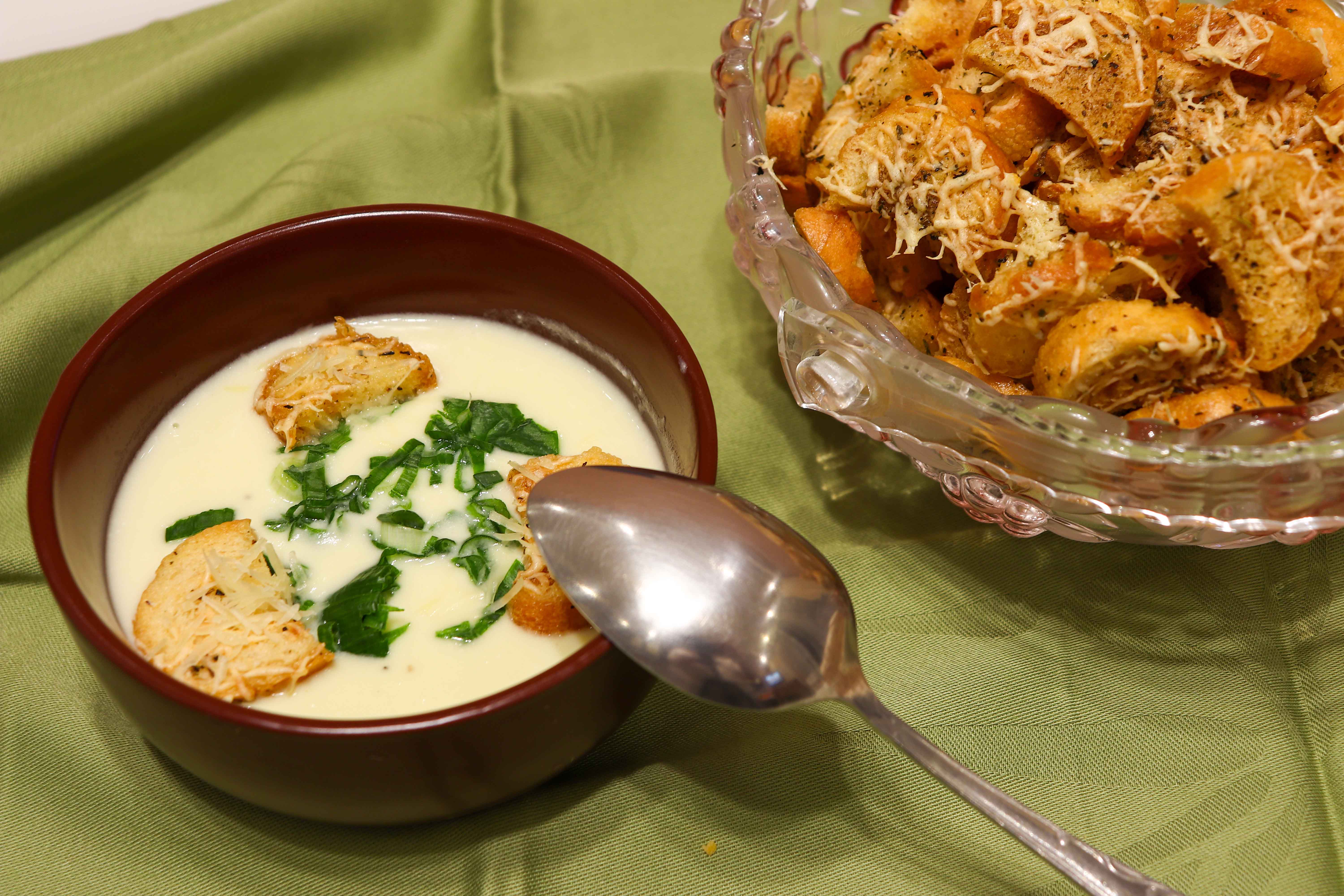 Суп-пюре «Луковое ассорти»